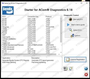 Bendix ACom Diagnostics Software V6.18.5.1 | Y-TECH AUTO SERVICE