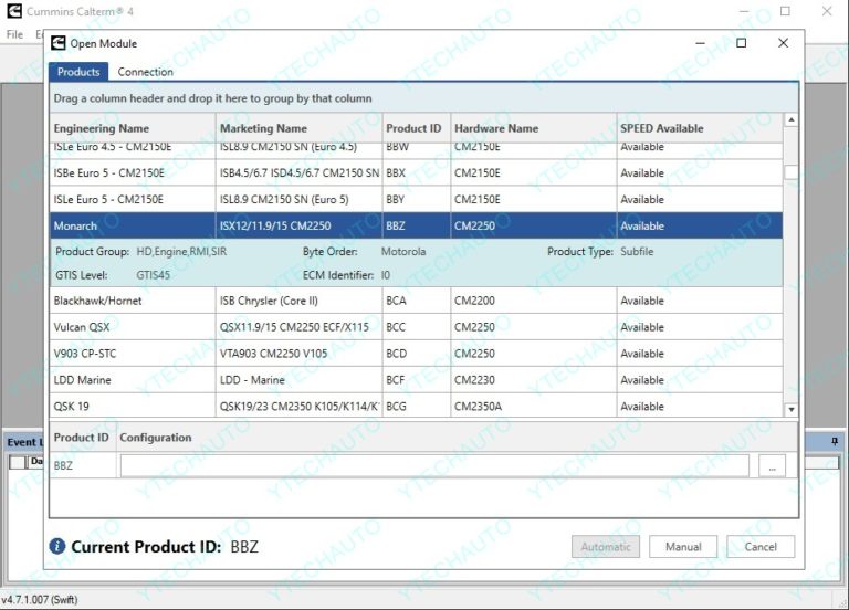 CUMMINS CALTERM 5.13 [ENGINEERING LEVEL] + ECFG Metafiles Package | Y ...